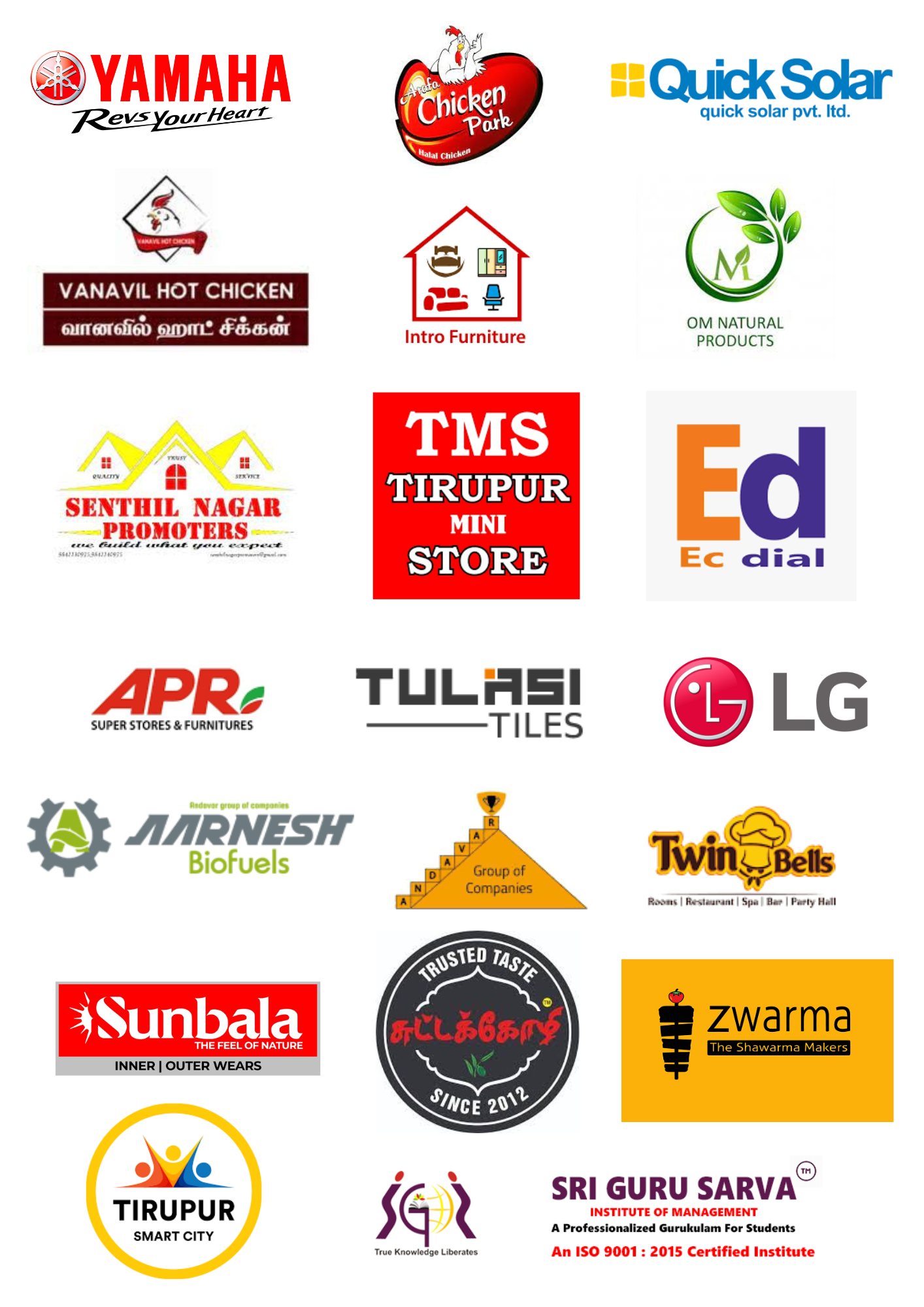 Our Clients - Digital Marketing Agency In Tirupur